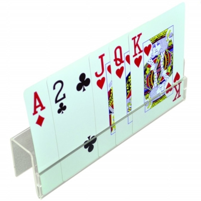 Plastic Playing Card Holder - MedicalSupplies.co.uk