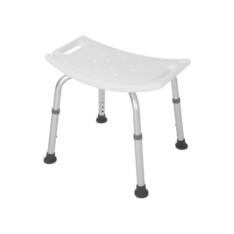 Alerta Aluminium Shower Stool - MedicalSupplies.co.uk