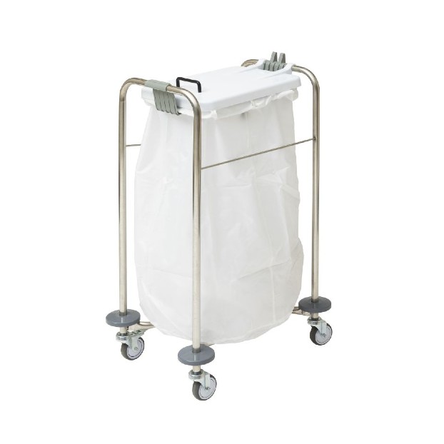 Alerta Single-Bag Laundry Trolley - MedicalSupplies.co.uk