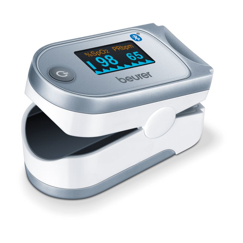 Beurer PO60 Smart Pulse Oximeter for Determining SpO2 and Pulse ...