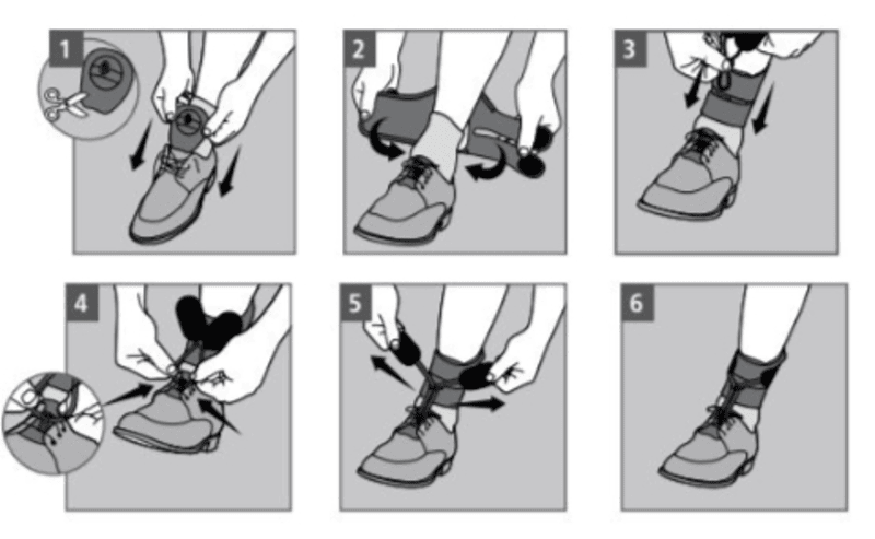Boxia Drop Foot WrapAround AFO Brace - MedicalSupplies.co.uk