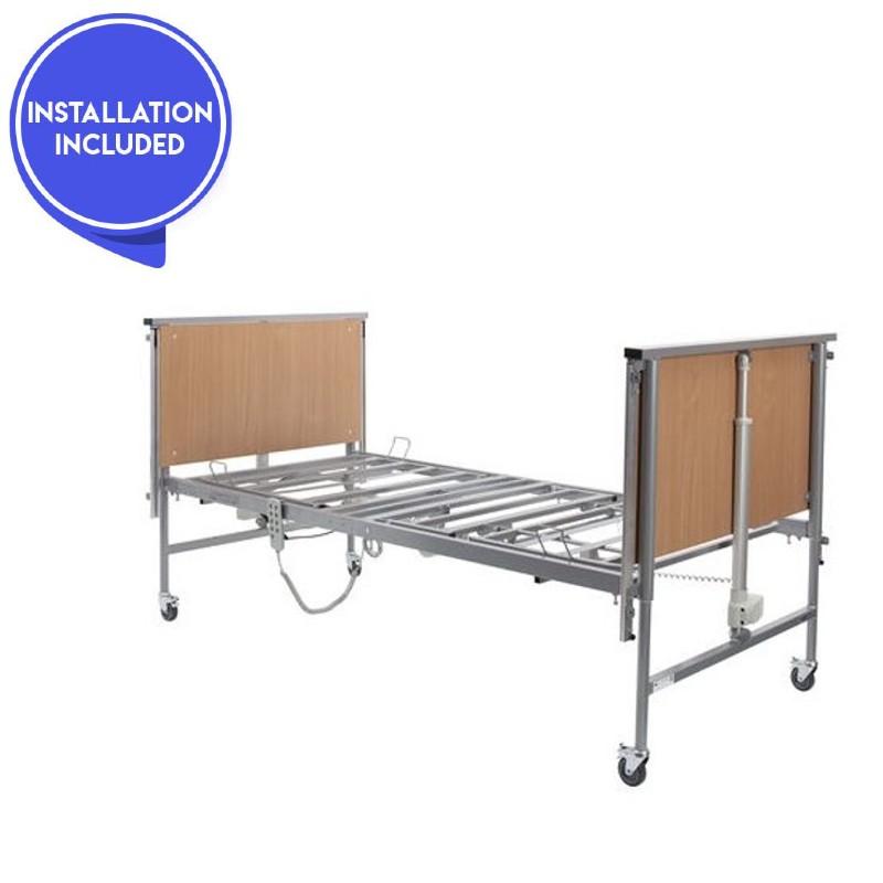 Casa Elite Walnut Profiling Bed w/ Ends - MedicalSupplies.co.uk