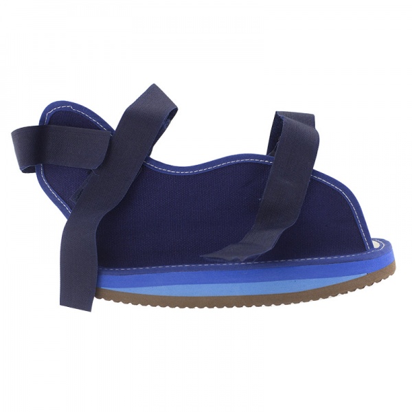 Blue Open Toe Cast Sandal - MedicalSupplies.co.uk