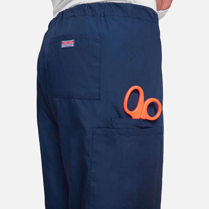 Cherokee 4100 Navy Scrub Trousers - MedicalSupplies.co.uk