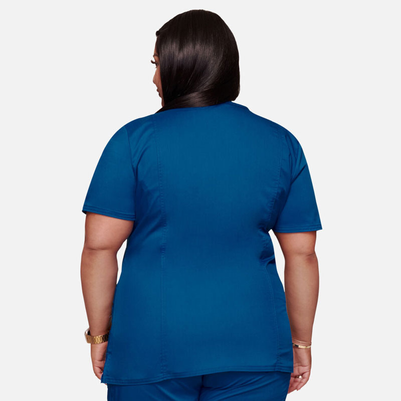 Cherokee WW610 Royal Blue Scrub Top - MedicalSupplies.co.uk