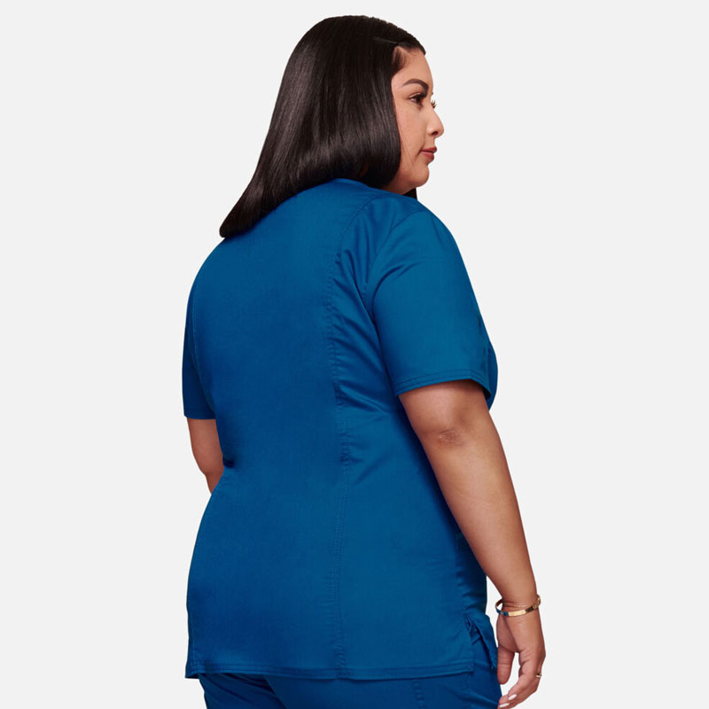 Cherokee WW610 Royal Blue Scrub Top - MedicalSupplies.co.uk