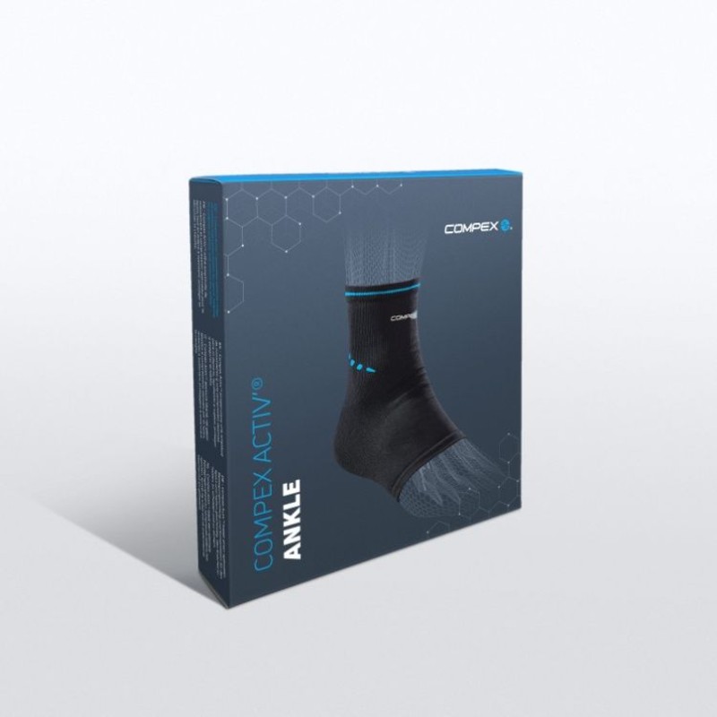 Compex Activ Compression Ankle Brace - MedicalSupplies.co.uk