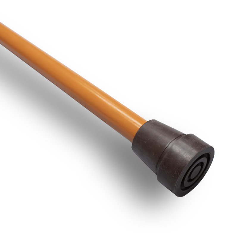 Days Light Brown Wooden Crook Cane - MedicalSupplies.co.uk