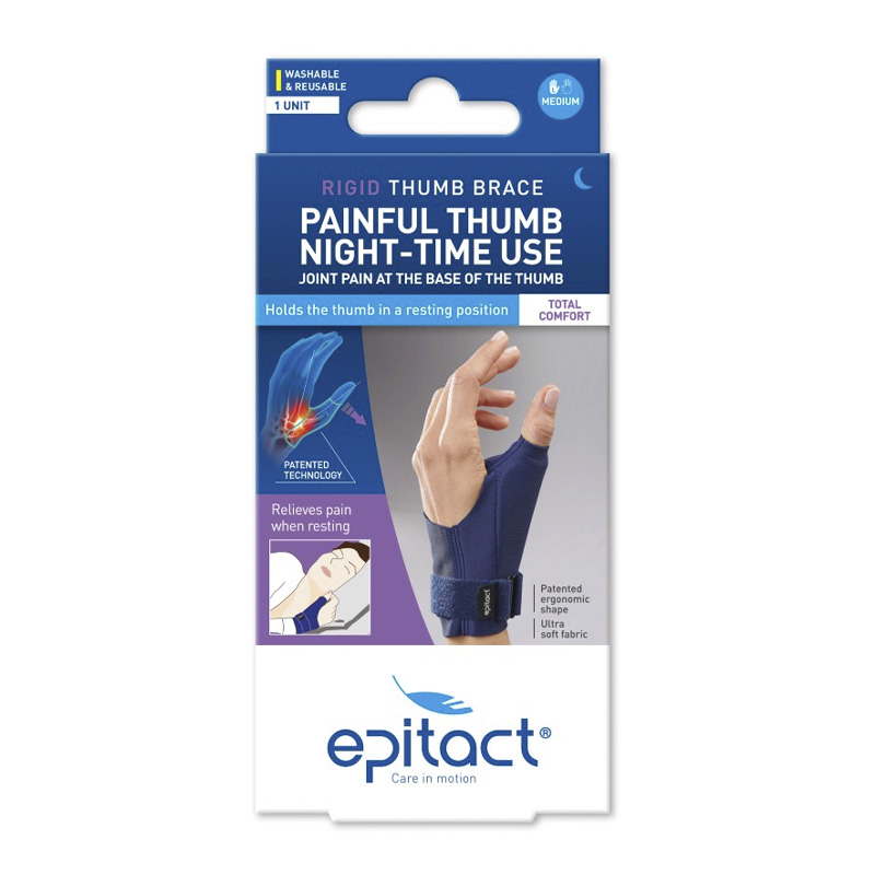 Epitact Rigid Thumb Night Brace - MedicalSupplies.co.uk