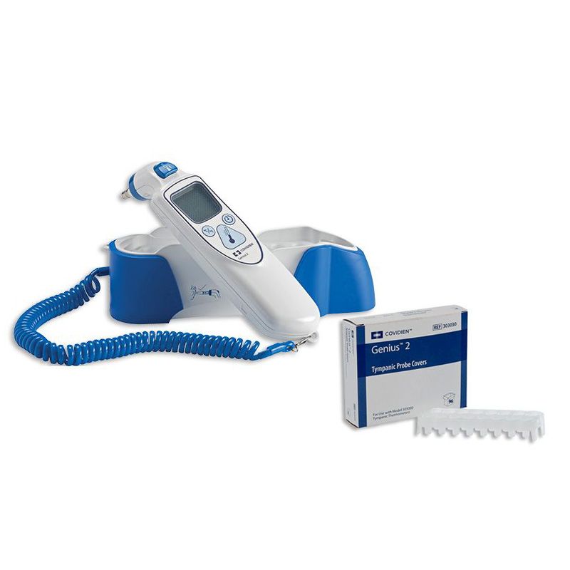 Genius 3 Tympanic Thermometer and 96 Probe Cover Bundle ...