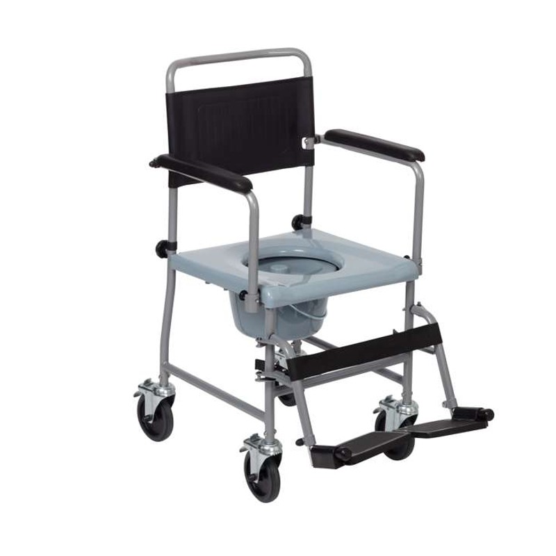 Glideabout Mobile Commode Chair - MedicalSupplies.co.uk