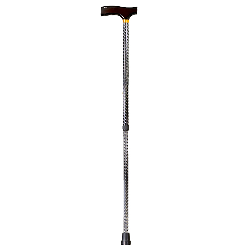 Homecraft Etched Black Walking Stick - MedicalSupplies.co.uk