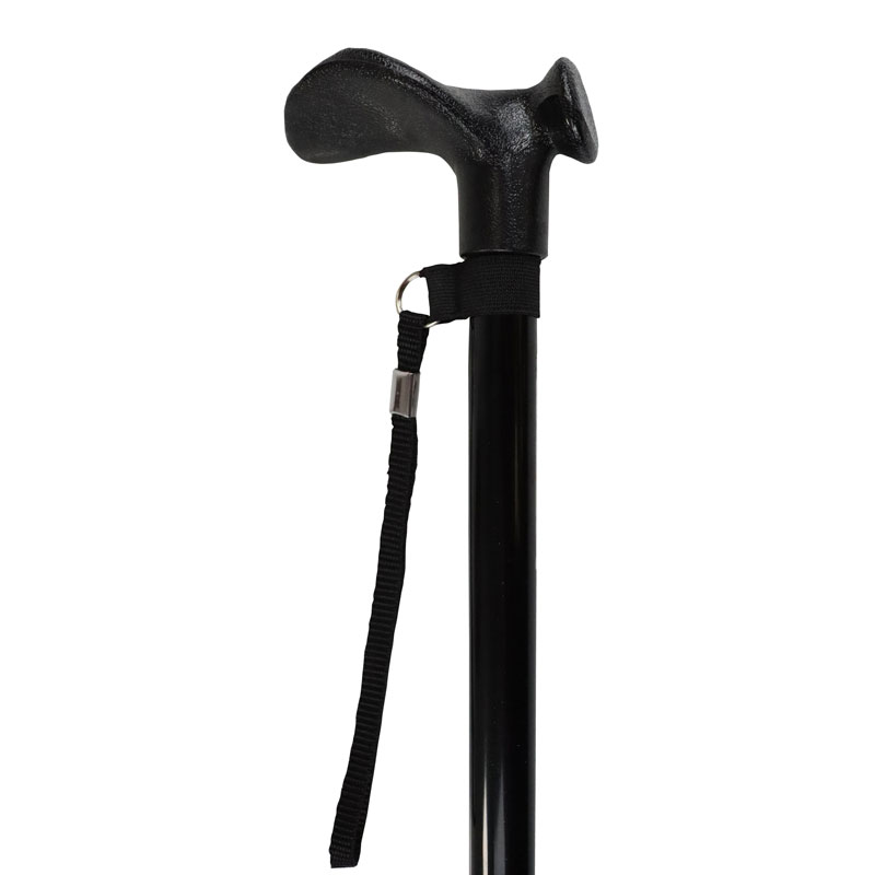 Homecraft Black Grip Walking Stick - MedicalSupplies.co.uk