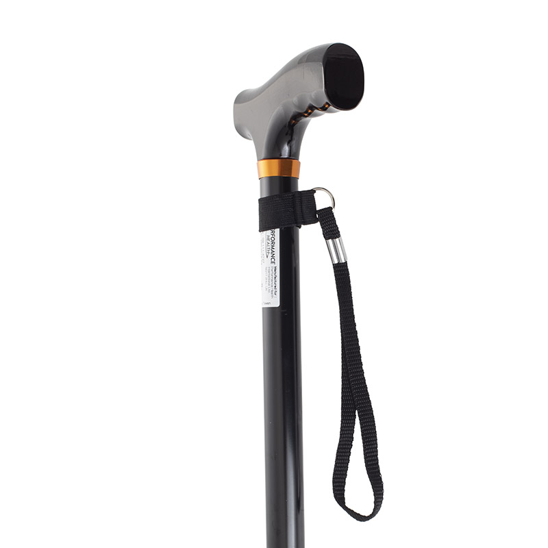 Homecraft Black Walking Stick - MedicalSupplies.co.uk