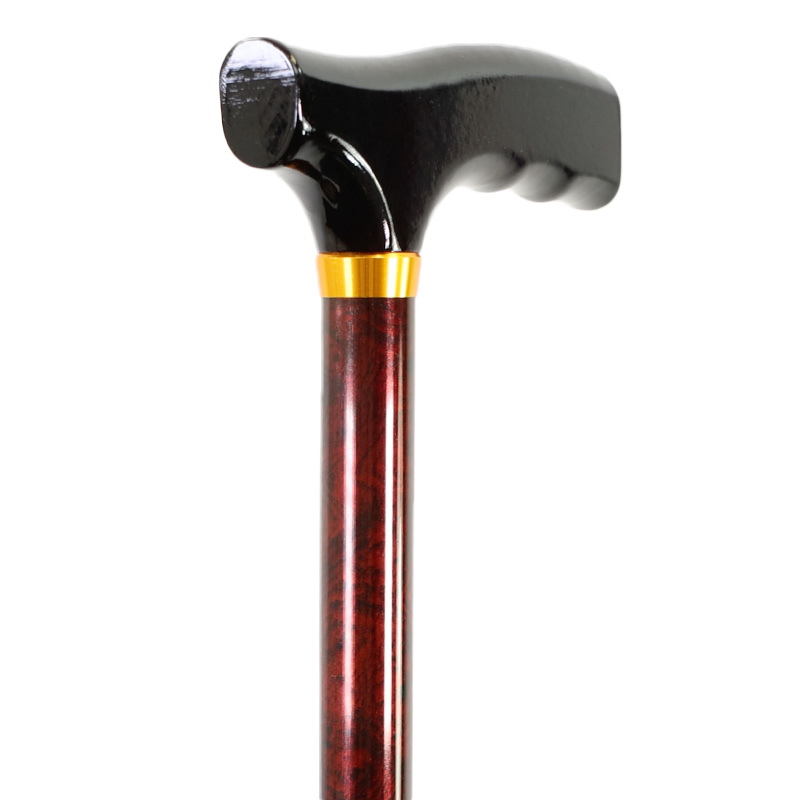 Homecraft Walnut Walking Stick - MedicalSupplies.co.uk
