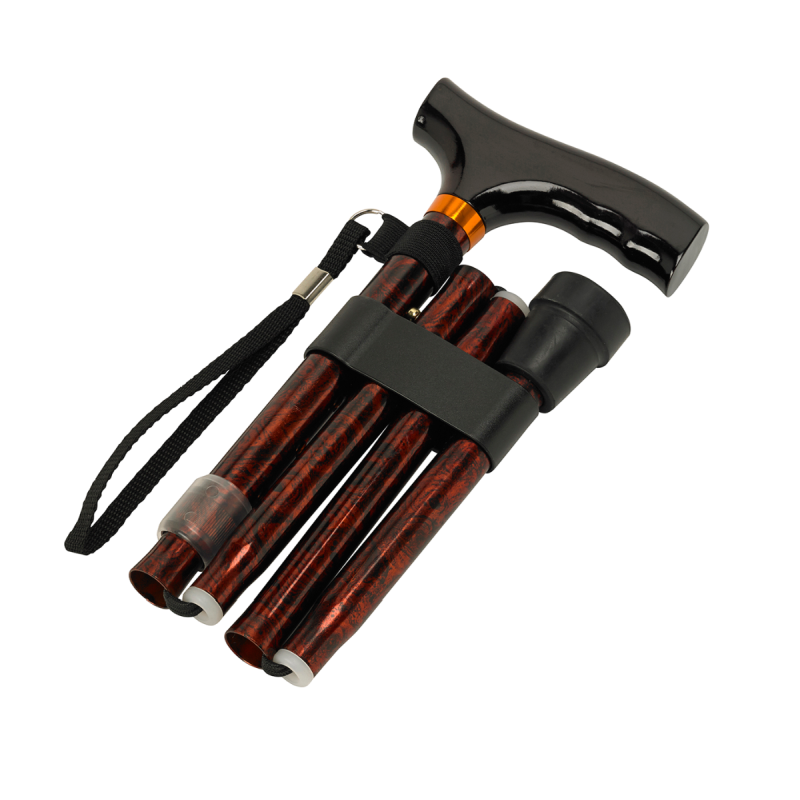 Homecraft Walnut Walking Stick - MedicalSupplies.co.uk