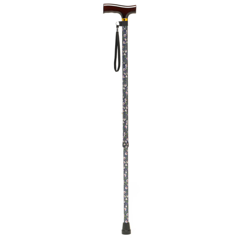 Homecraft Wild Rose Walking Stick - MedicalSupplies.co.uk