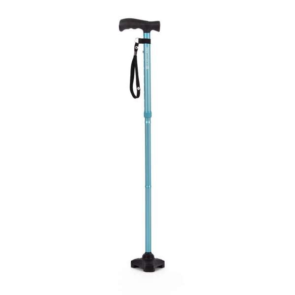 HurryCane Comfort Walking Stick (Blue) - MedicalSupplies.co.uk