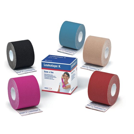 Leukotape K Kinesiology Tape (5 Pack) - MedicalSupplies.co.uk
