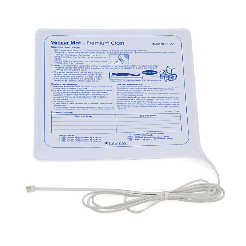 Lifemax Wireless Chair Sensor Mat - MedicalSupplies.co.uk