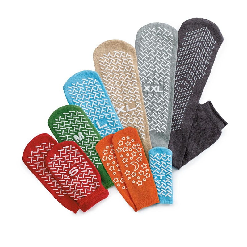 Medline Double Tread Hospital Slipper Socks - MedicalSupplies.co.uk