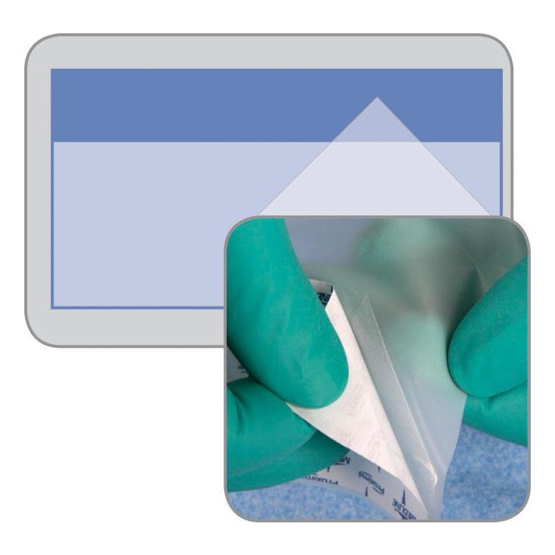 Medline Invisishield Transparent Towel Drape (Pack of 40 ...
