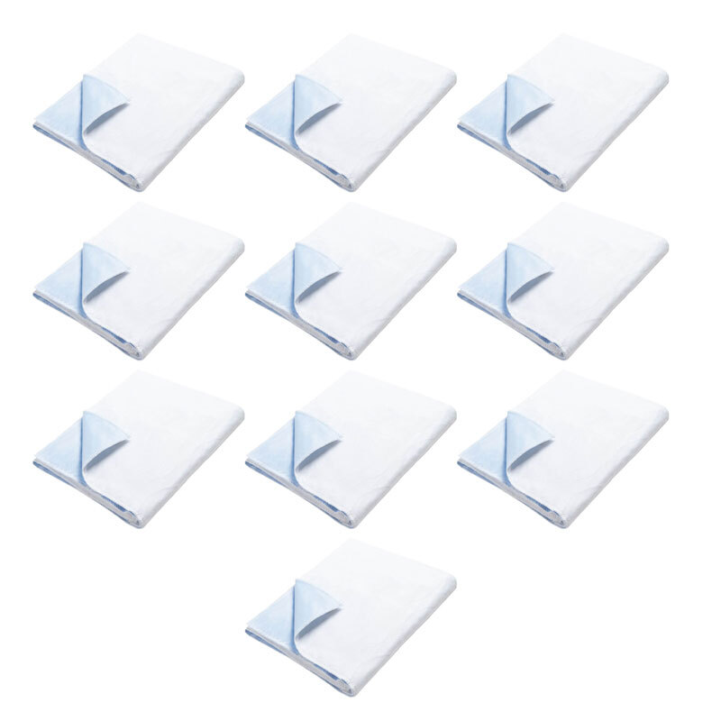 Pack of 10 Bed Pads with Tucks - MedicalSupplies.co.uk