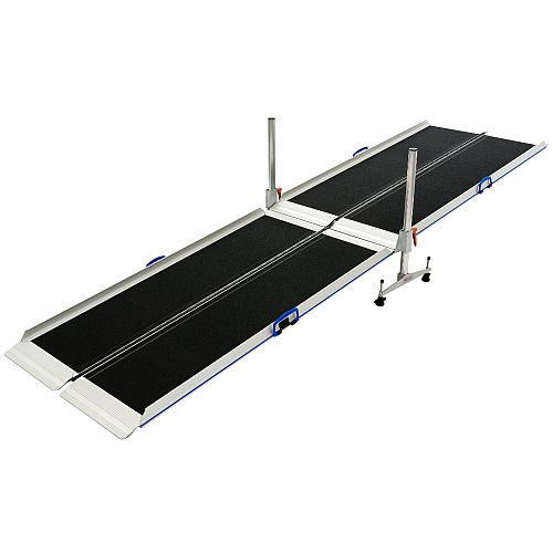Wheelchair RampKit High-Rise Portable Long Ramp Kit - MedicalSupplies.co.uk