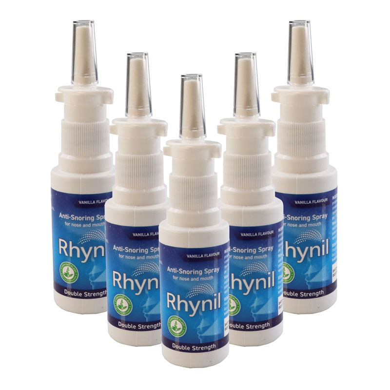 Rhynil Double Strength Snoring Spray x 5 - MedicalSupplies.co.uk