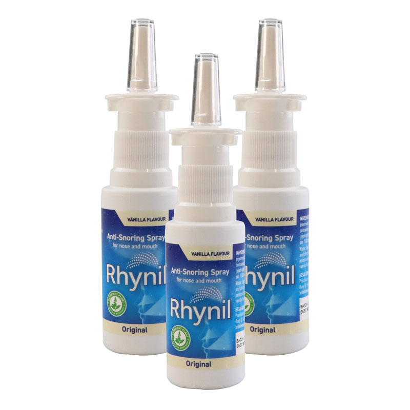 Rhynil Stop Snoring Spray (3 Pack) - MedicalSupplies.co.uk