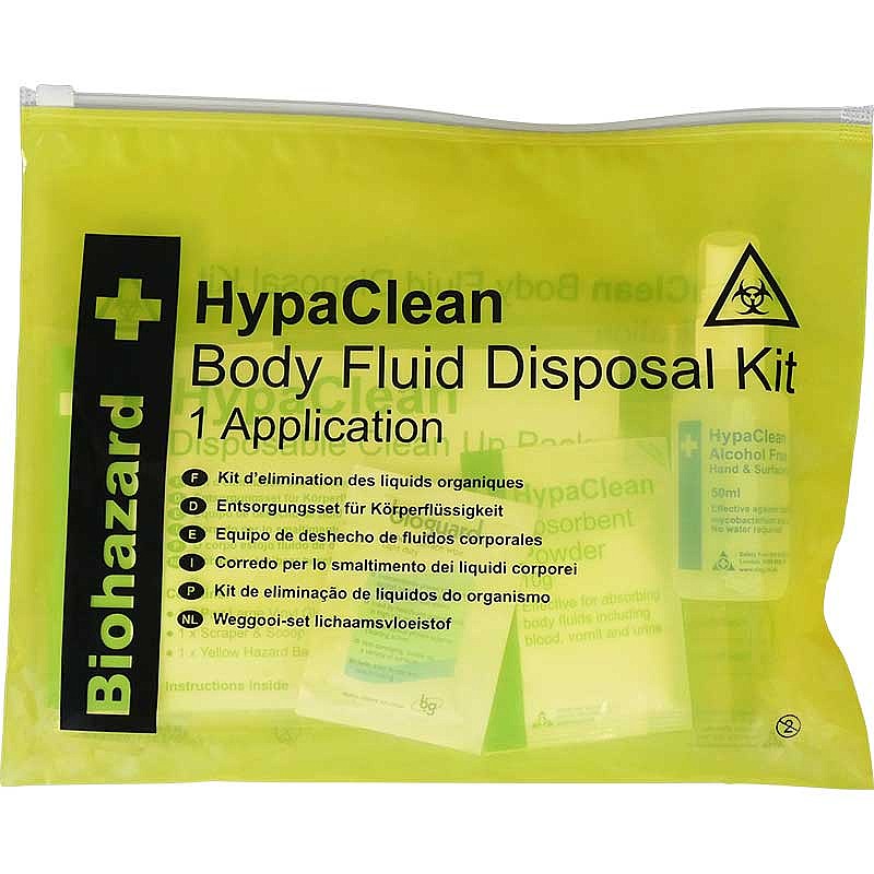 HypaClean Body Fluid Disposal Kit - MedicalSupplies.co.uk
