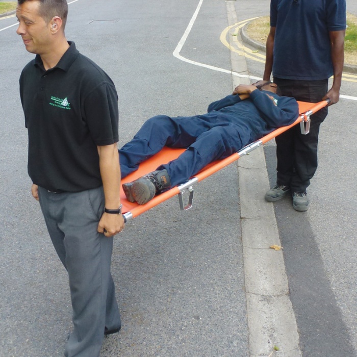 Folding Emergency Stretcher W/ Carry Bag - MedicalSupplies.co.uk