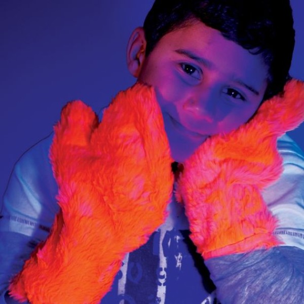 SpaceKraft Sensory Tactile UV Mittens - MedicalSupplies.co.uk
