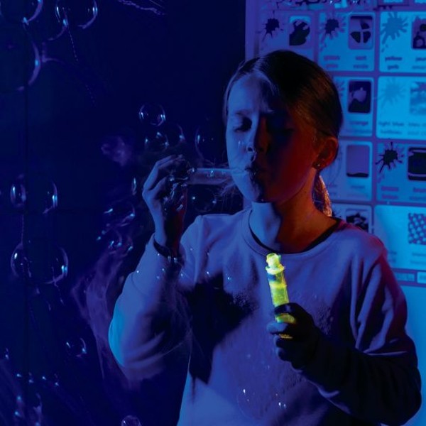 SpaceKraft Sensory UV Bubble Liquid - MedicalSupplies.co.uk