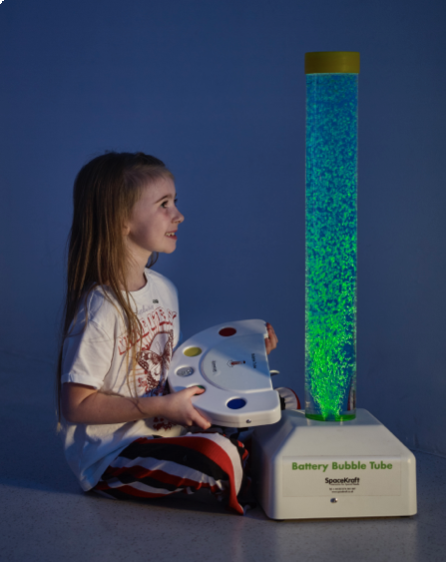 SpaceKraft Interactive Bubble Tube - MedicalSupplies.co.uk