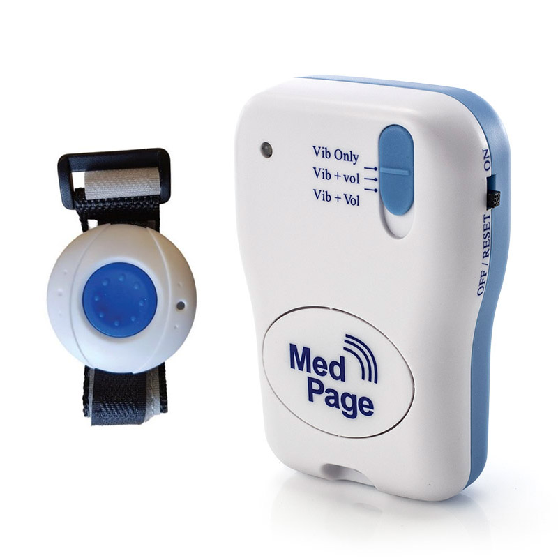 Splash Proof Wireless Call Pendant with MPPL Pager - MedicalSupplies.co.uk