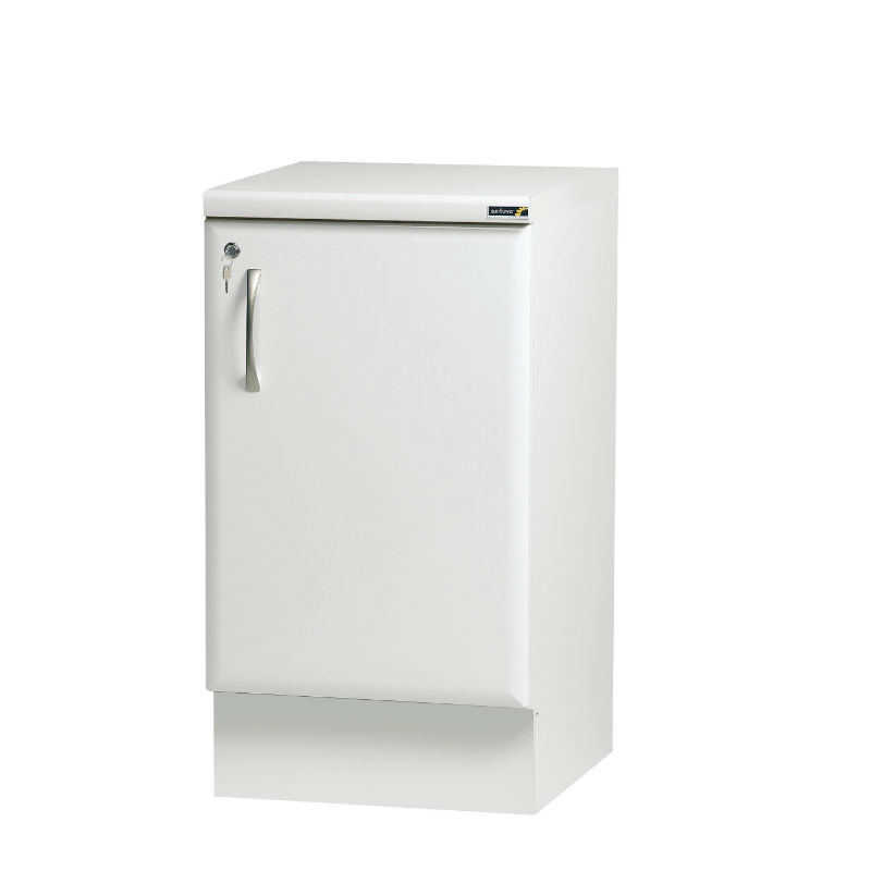 Sunflower Medical 50cm Base Cabinet in White High Gloss ...