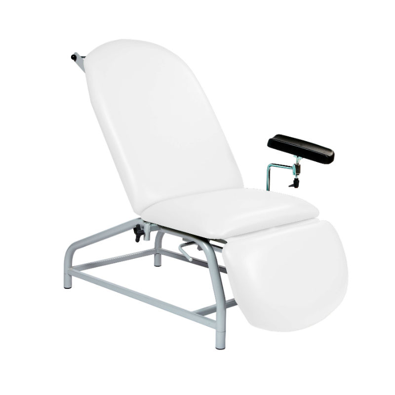Sunflower Medical White Fusion Fixed-Height Phlebotomy Chair with ...