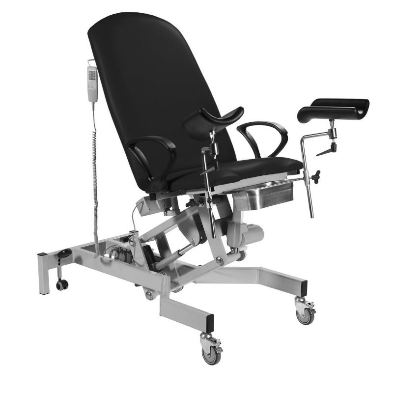 Sunflower Medical Fusion Gynae3 Black Lithotomy Electric Couch ...