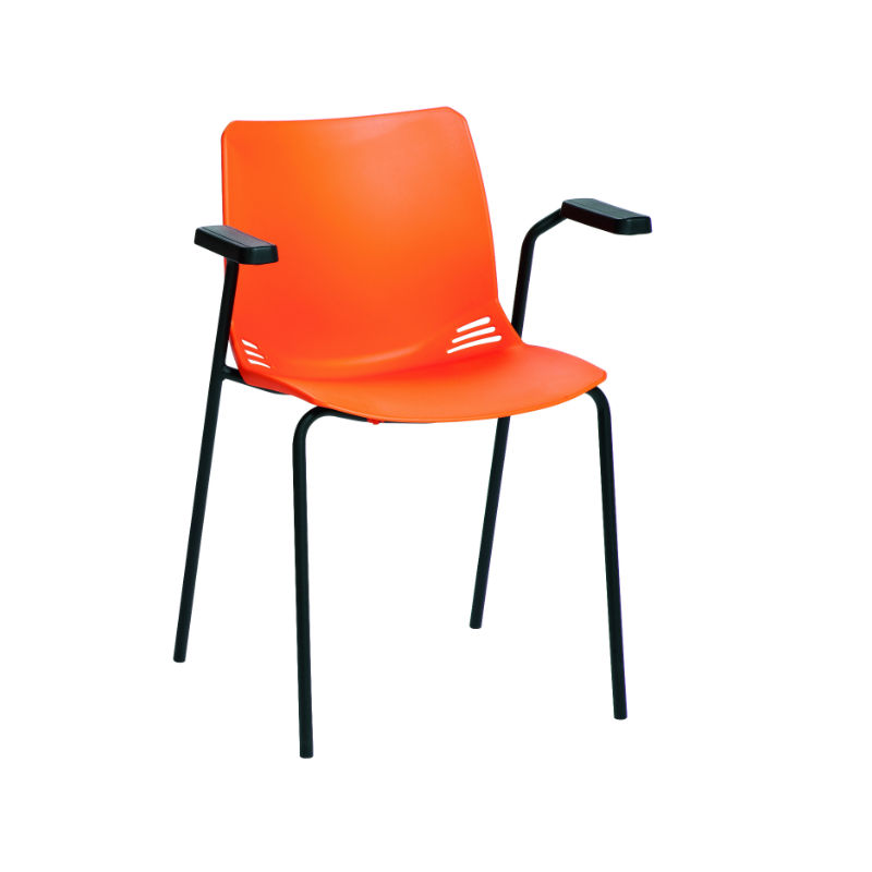 Sunflower Medical Orange Neptune Visitor Chair with Arms ... Sunflower Medical Orange Neptune Visitor Chair with Arms ...