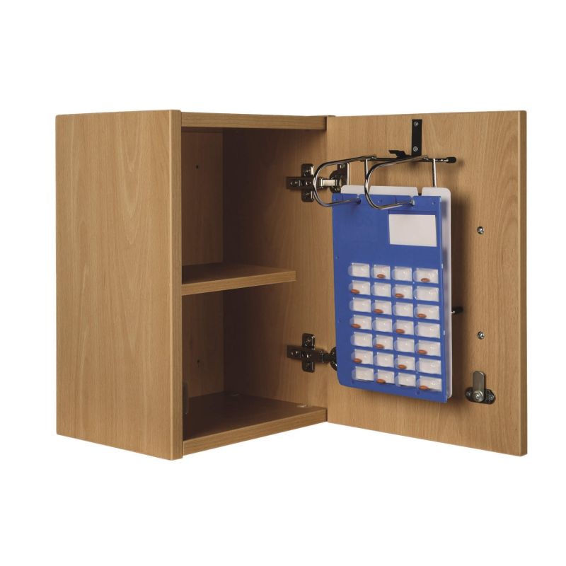 Sunflower Medical Self-Administration Wall Cabinet with One MDS Rack ...