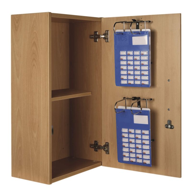 Sunflower Medical Self-Administration Wall Cabinet with Two MDS Racks ...