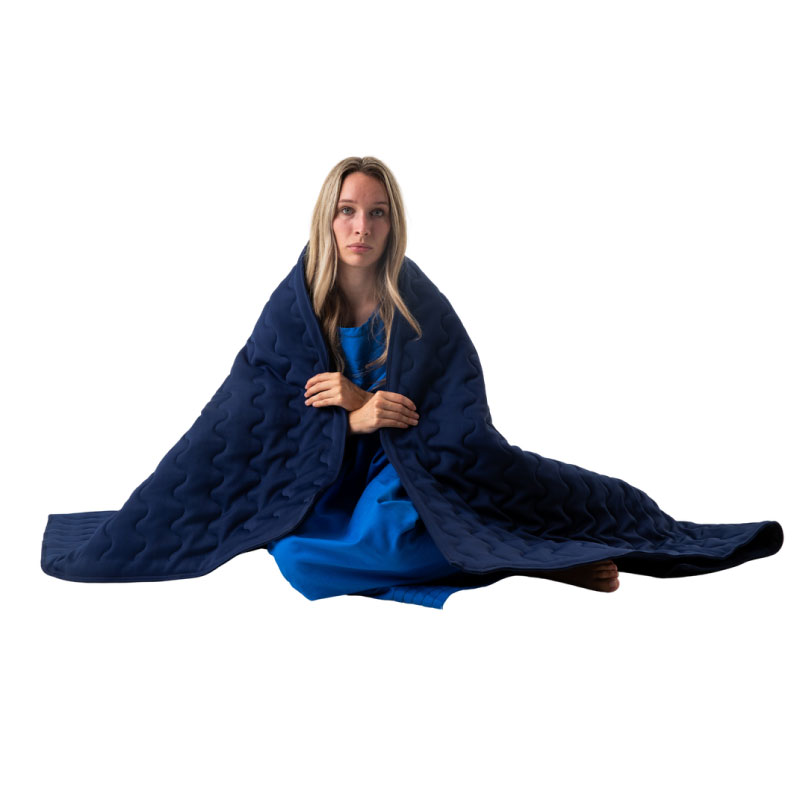 Fleeced Anti-Suicide Blanket (Blue) - MedicalSupplies.co.uk
