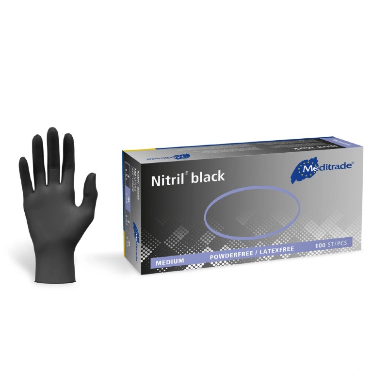Meditrade Nitril Nitrile Gloves - MedicalSupplies.co.uk