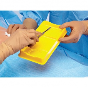Medline Gold Standard Transfer Tray (Pack of 50) - MedicalSupplies.co.uk