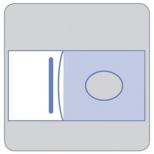 Medline Invisishield Aperture Pouch (Pack of 40) - MedicalSupplies.co.uk