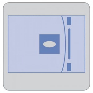 Medline Invisishield Ophthalmic Aperture Pouch (Pack of 40 ...