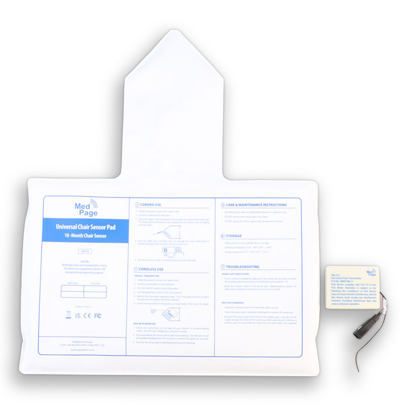 Medpage UCP10T Chair Pad & Transmitter - MedicalSupplies.co.uk