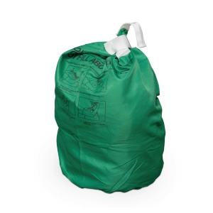 SafeKnot Hospital Laundry Bag Green - MedicalSupplies.co.uk