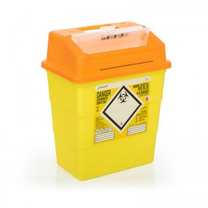 Sharpsafe 13L Protected Sharps Container - MedicalSupplies.co.uk